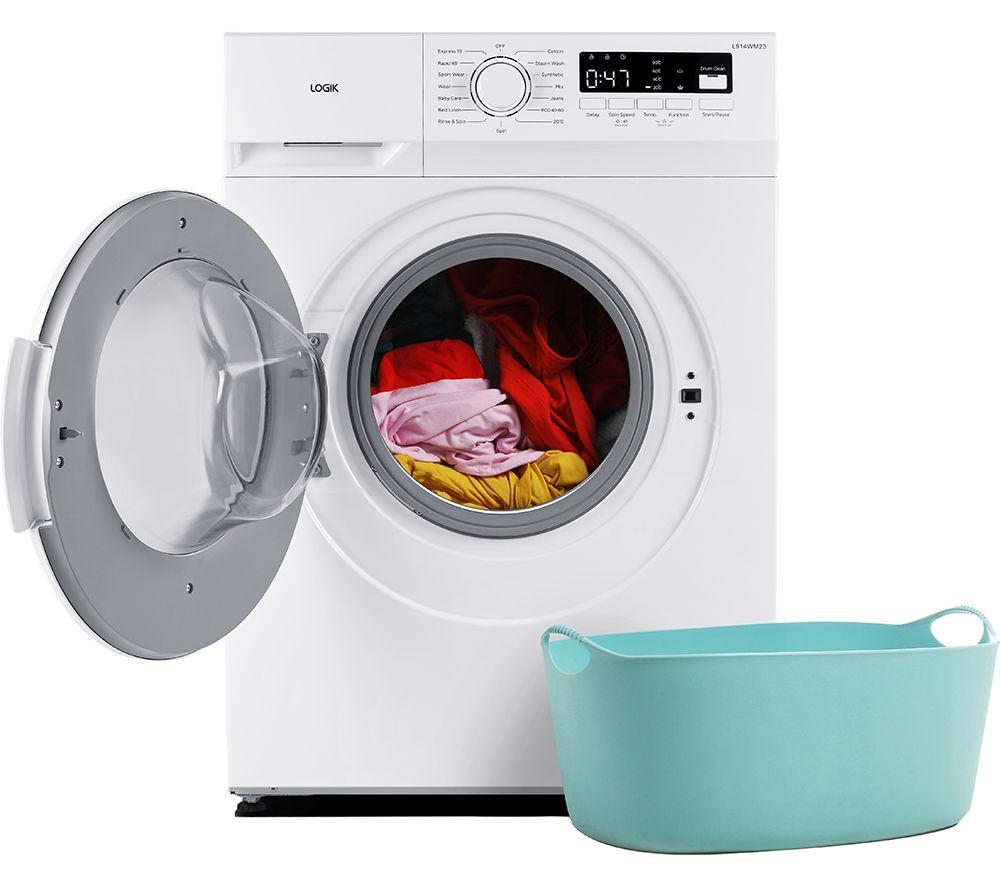 Buy LOGIK L914WM23 9 kg 1400 Spin Washing Machine - White | Currys