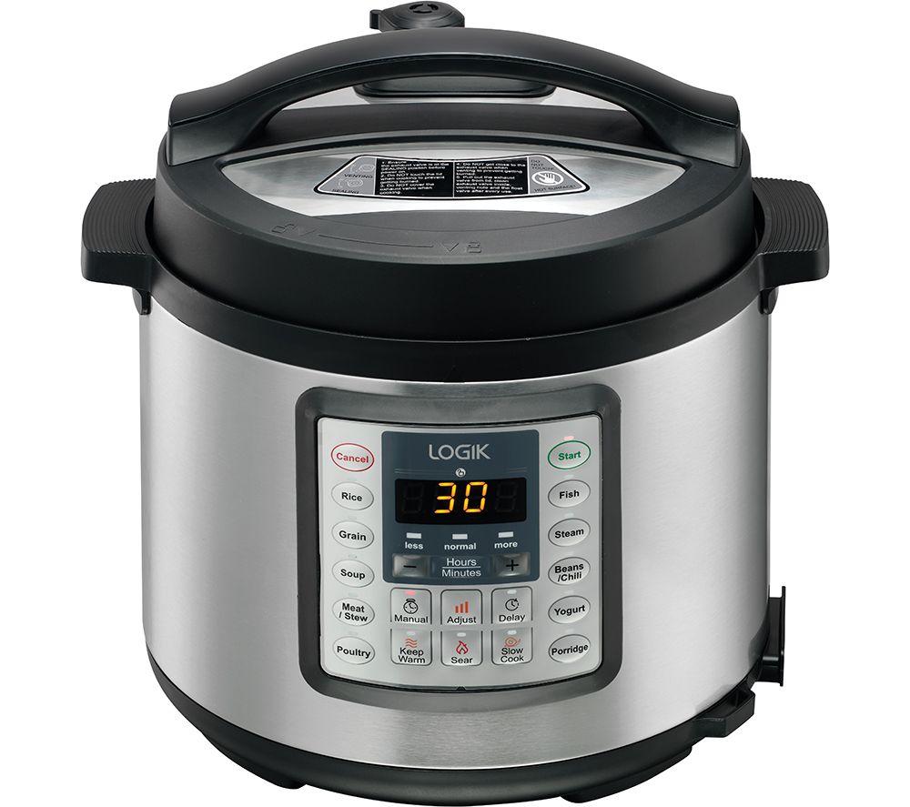 Buy LOGIK L05MCS23 Multicooker - Stainless Steel | CurrysIE