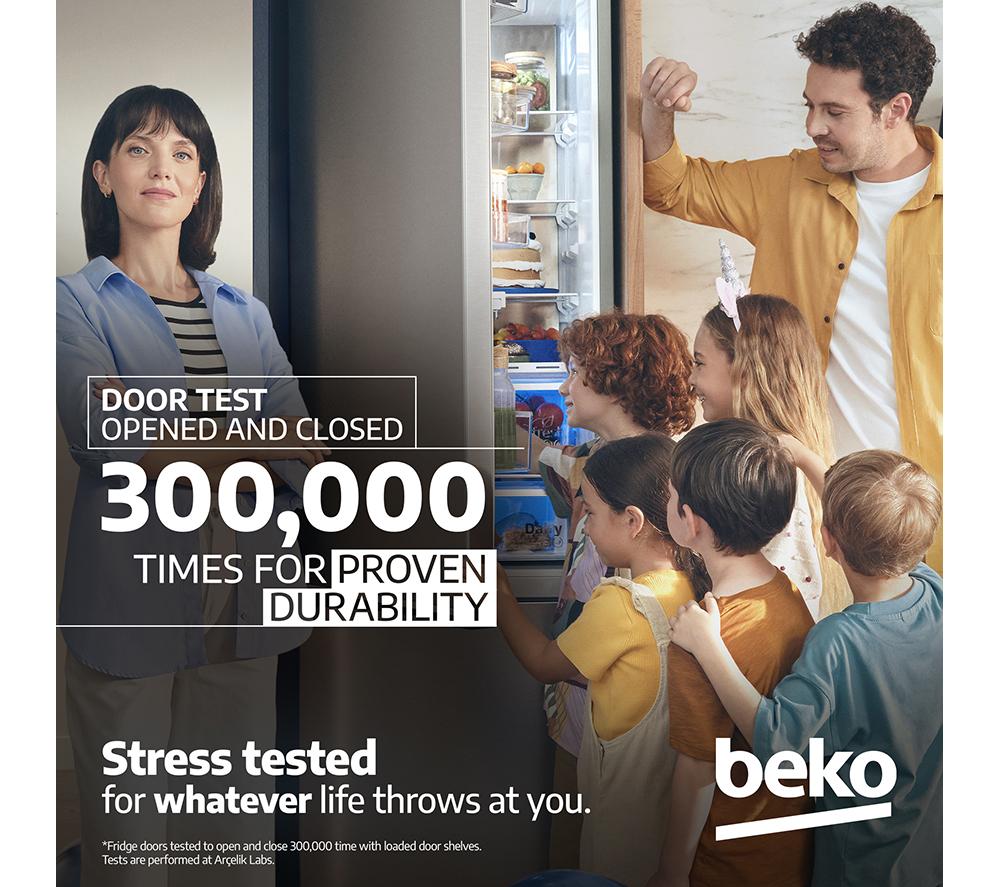 Buy BEKO Pro BCFD450 Integrated 50/50 Fridge Freezer - Sliding Hinge ...