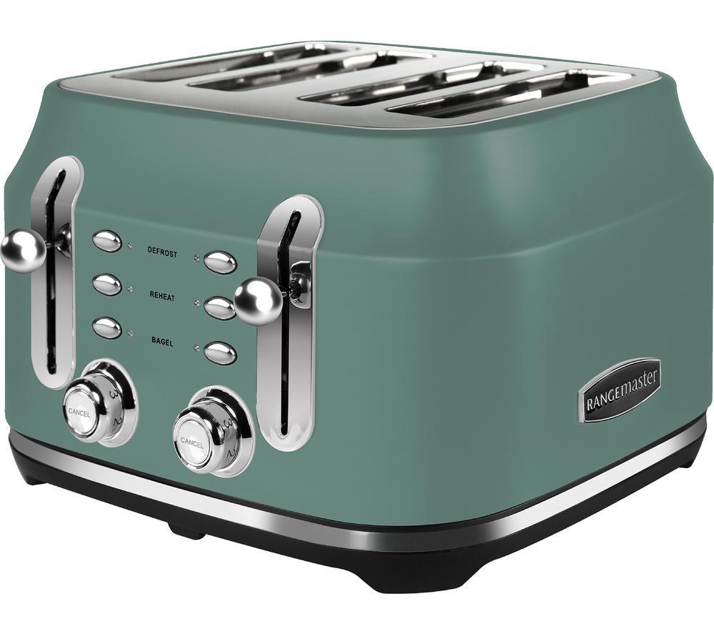 Buy RANGEMASTER RMCL4S201MG 4-Slice Toaster - Green | Currys