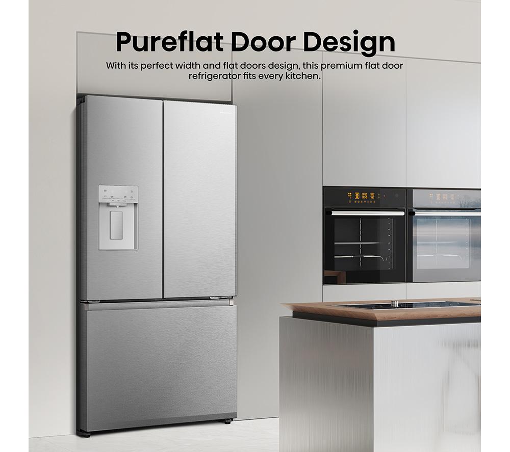 Buy HISENSE PureFlat RF815N4SESE Smart Fridge Freezer - Stainless Steel ...