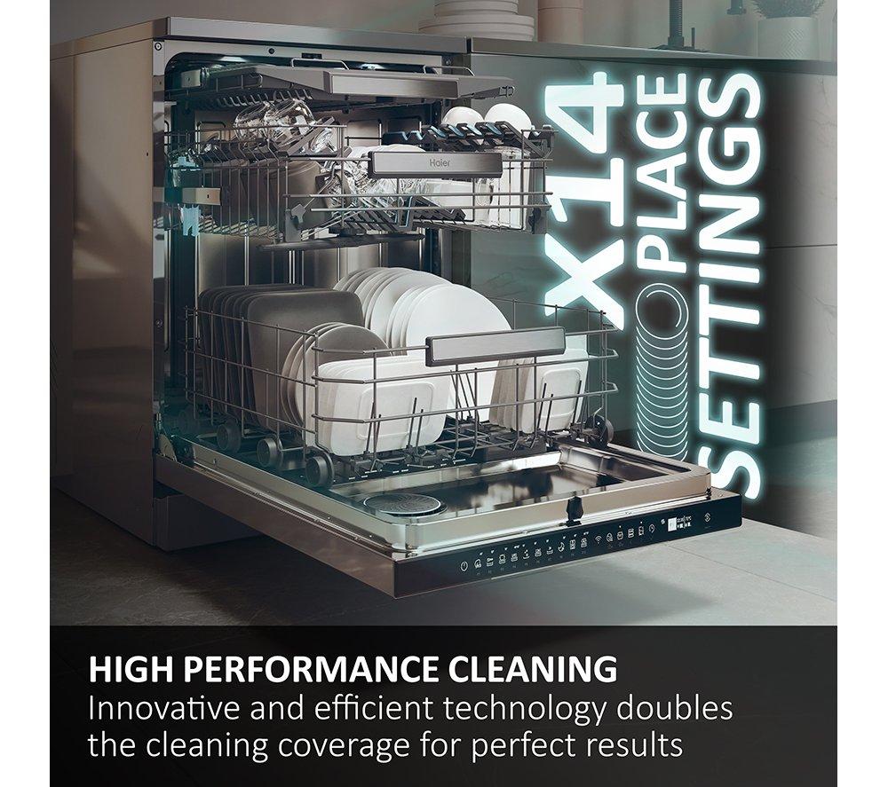 Buy HAIER I Pro Shine 7 XF4A4M4PA Full-size WiFi-enabled Dishwasher ...