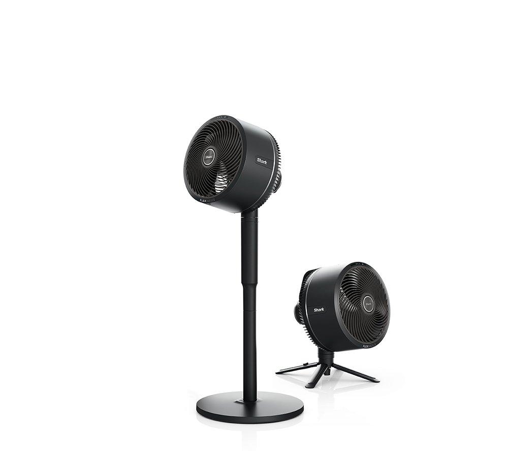 SHARK FlexBreeze FA220UK Portable 11.3inch Hybrid Pedestal Fan ...