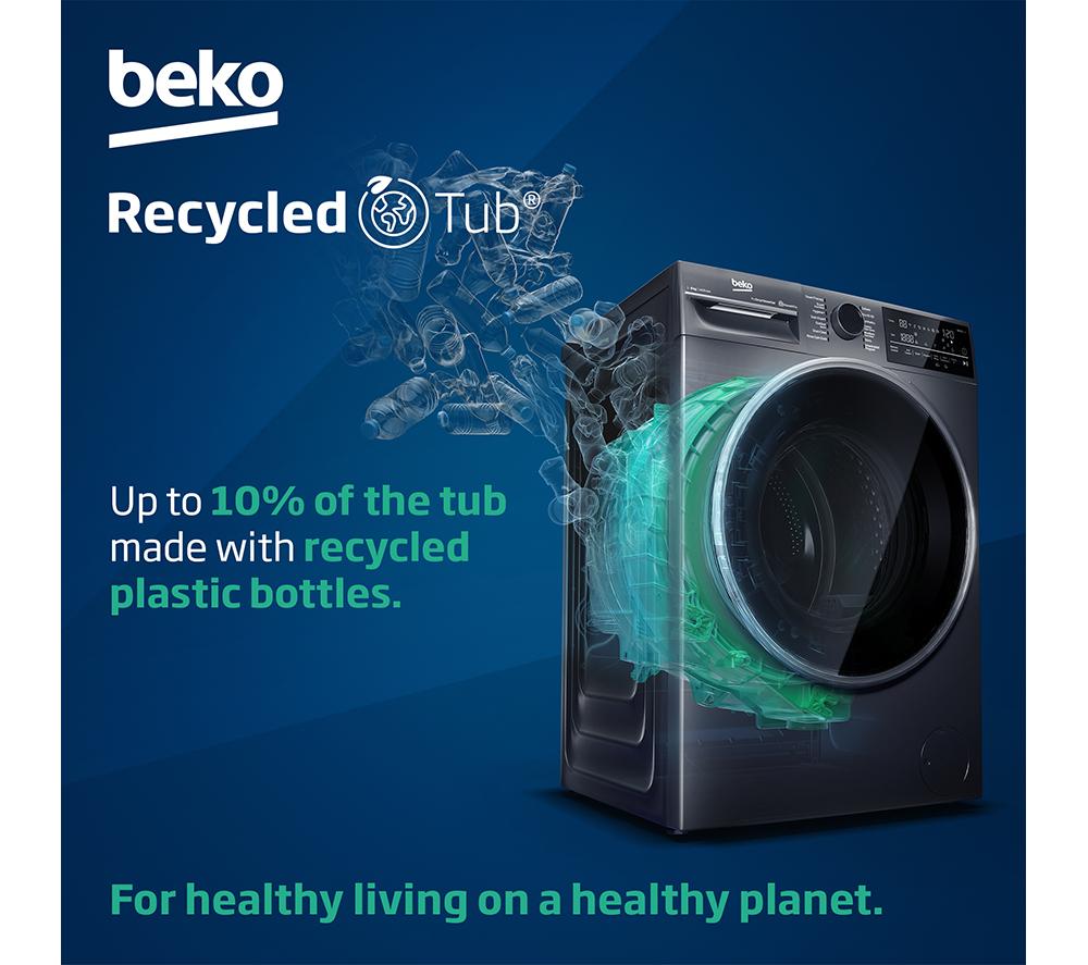 Buy BEKO EnergySpin BM3WT3841W 8 kg 1400 Spin Washing Machine - White ...