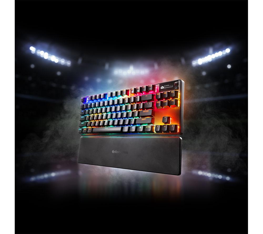 Buy STEELSERIES Apex Pro TKL Gen 3 Mechanical Gaming Keyboard - Black ...