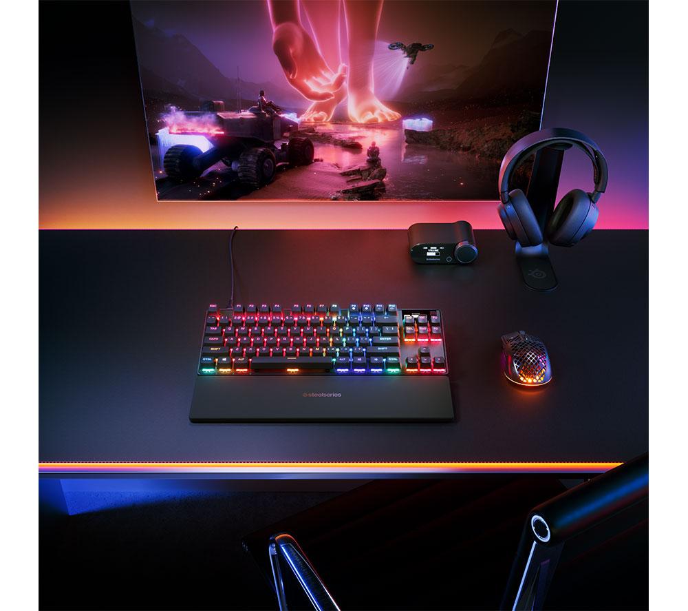 Buy STEELSERIES Apex Pro TKL Gen 3 Mechanical Gaming Keyboard - Black ...