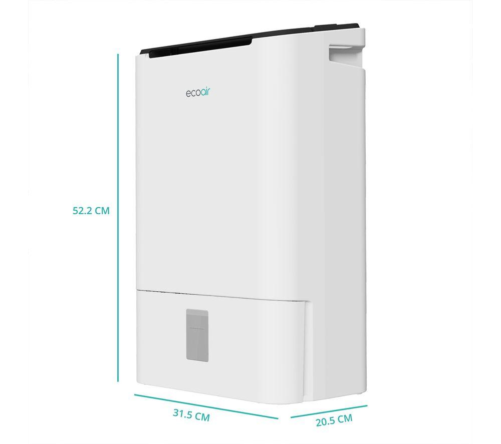 Buy ECOAIR DD2 Simple Desiccant Dehumidifier - White | Currys