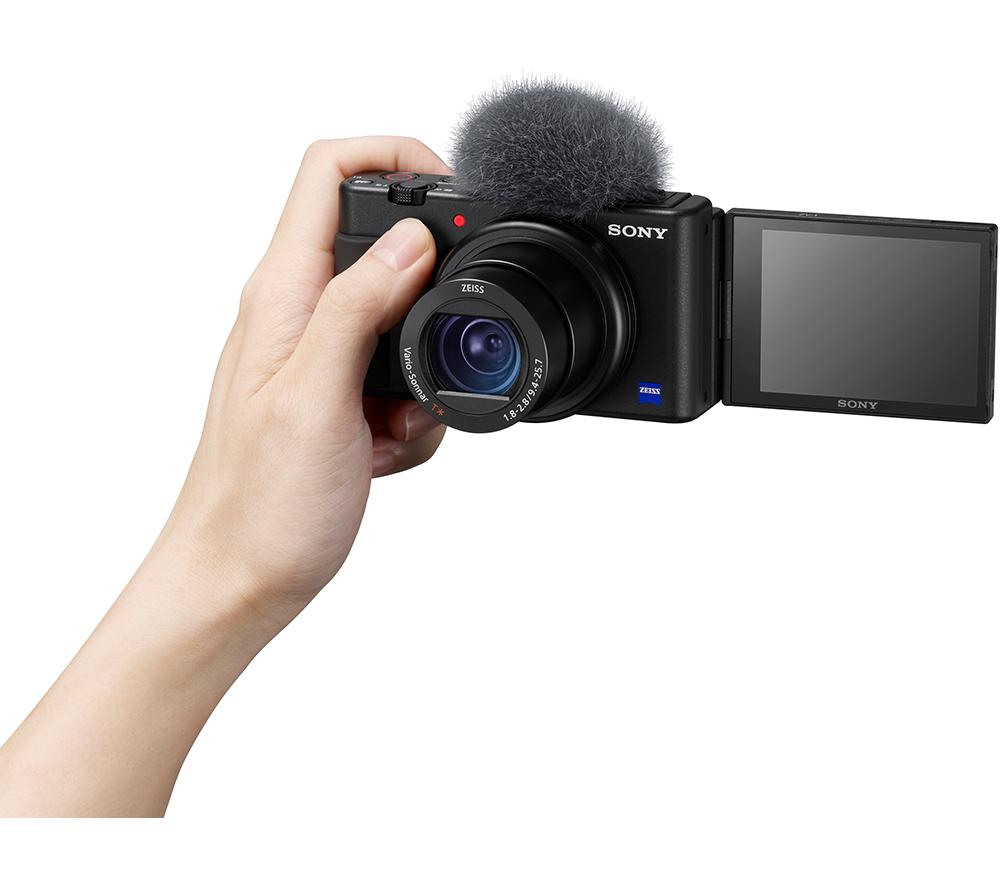 Buy SONY ZV1 High Performance Compact Vlogging Camera - Black | Currys