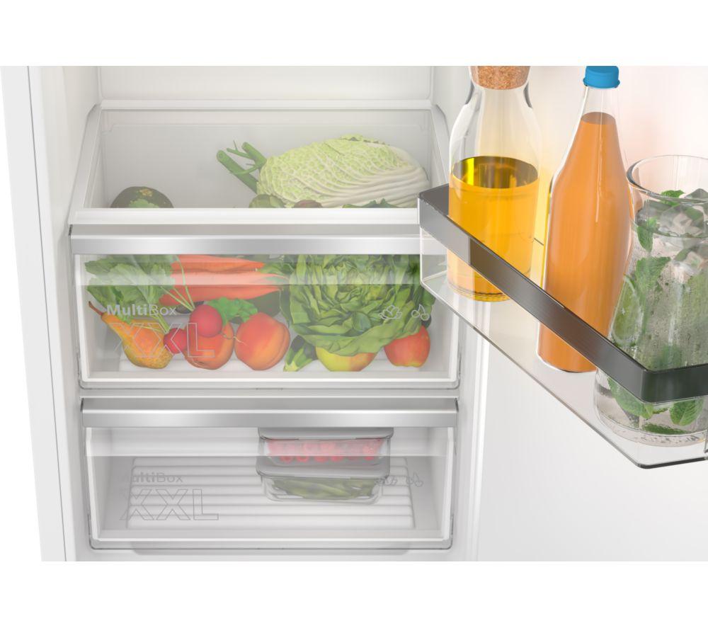 Buy BOSCH Series 4 KIR81VFE0G Integrated Tall Fridge - Fixed Hinge | Currys