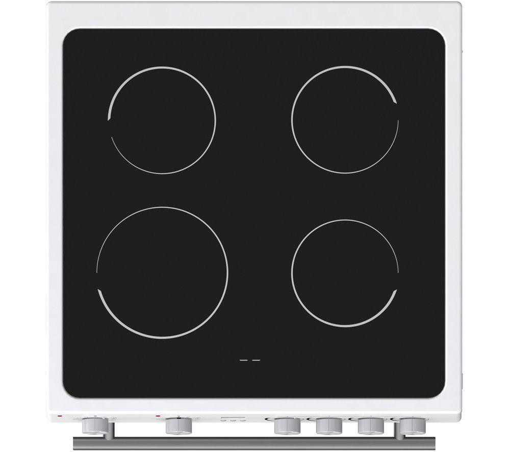Buy HISENSE HDE3211BWUK 60 cm Electric Ceramic Cooker - White | Currys