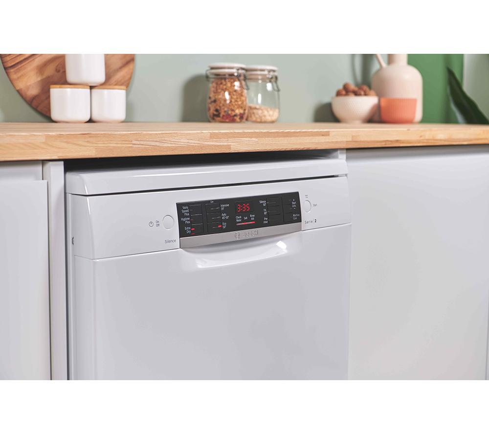 Buy BOSCH Series 2 SMS26AW08G Full-size Dishwasher - White | Currys