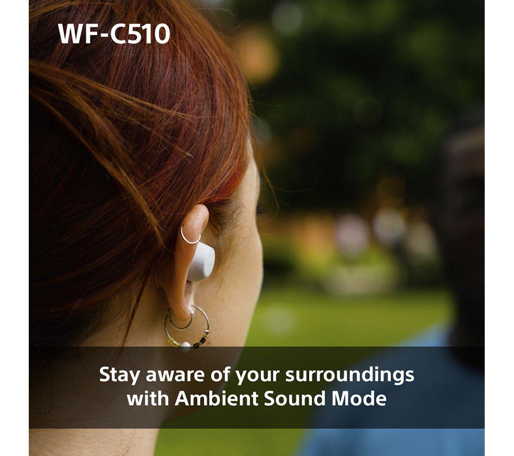 Buy SONY WF-C510 Wireless Bluetooth Earbuds - Yellow | Currys