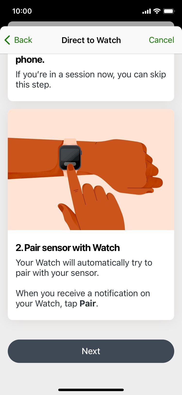 How do I connect my G7 sensor directly with my Apple Watch? | Dexcom