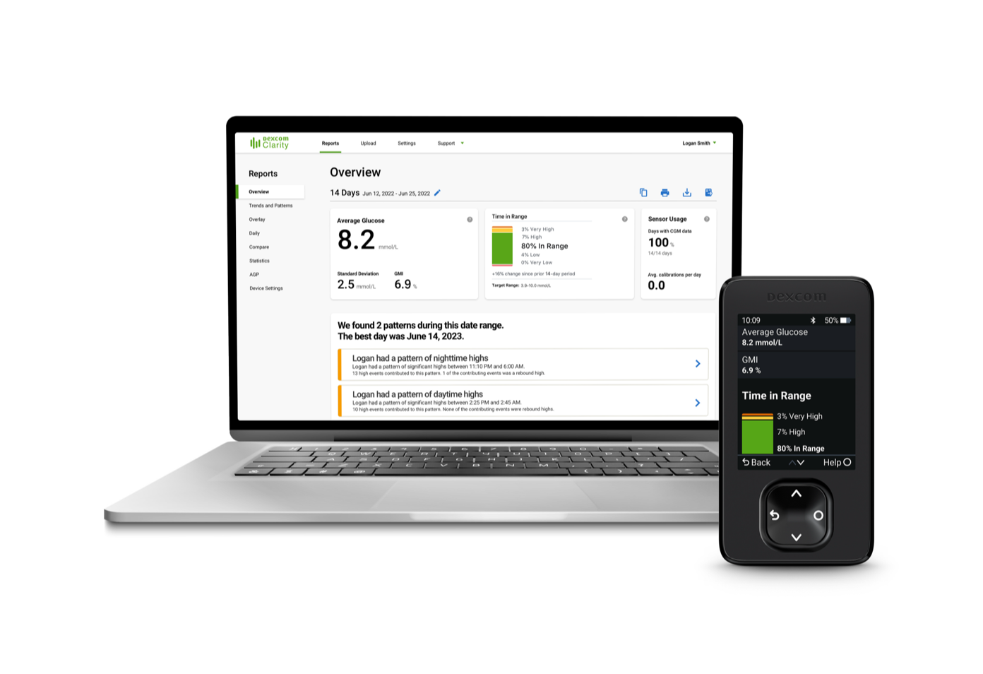 Introducing the Dexcom receiver | Dexcom