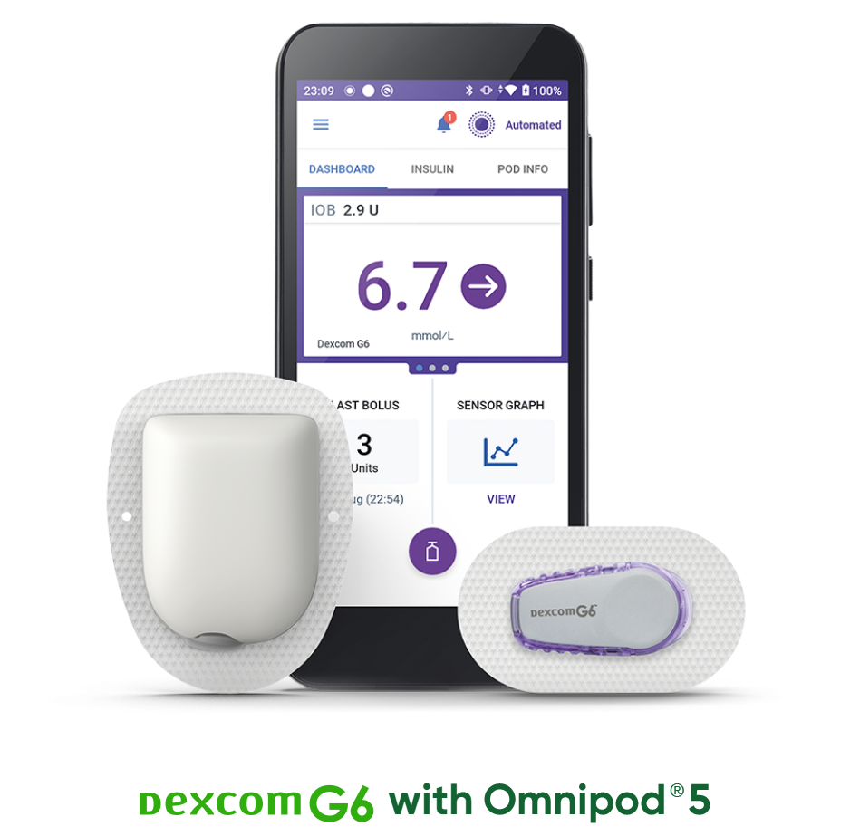 Meet the Dexcom G6 with Omnipod® 5 | Dexcom