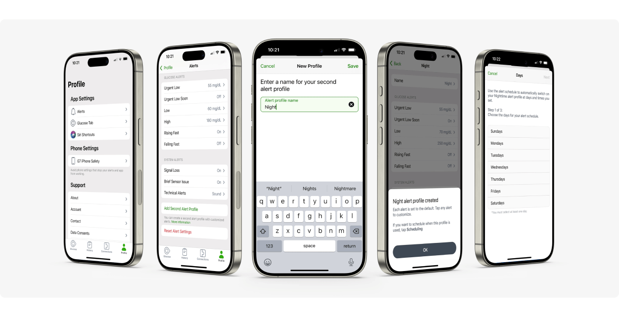 How to turn off non-critical overnight alerts on Dexcom G7 | Dexcom