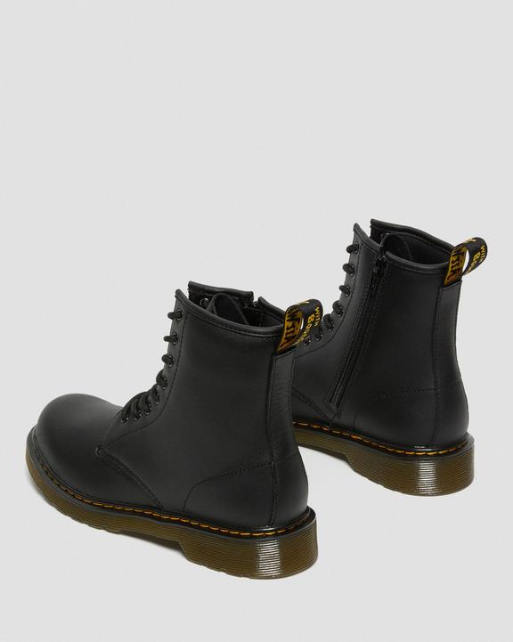 Youth 1460 Softy T Leather Lace Up Boots in Black | Dr. Martens Youth 1460 Softy T Leather Lace Up Boots in Black | Dr. Martens