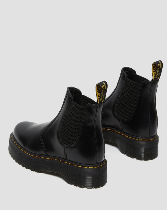 2976 Smooth Leather Platform Chelsea Boots in Black | Dr 2976 Smooth Leather Platform Chelsea Boots in Black | Dr