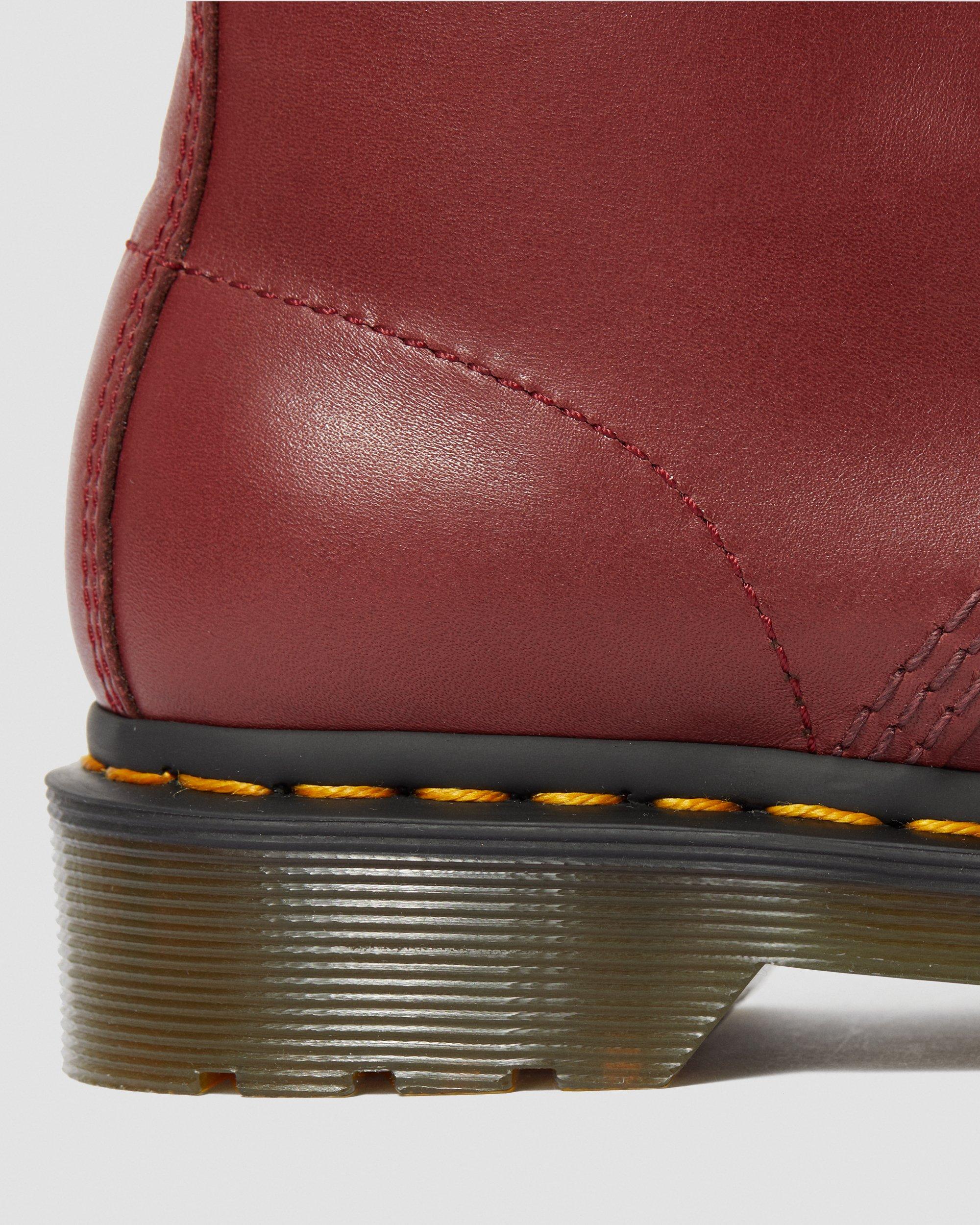 1460 Pascal Women's Wanama Leather Boots in Cherry Red | Dr. Martens