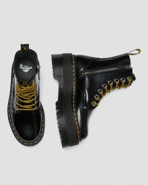 Jadon Max Boot Women's Platforms in Black Buttero | Dr. Martens Jadon Max Boot Women's Platforms in Black Buttero | Dr. Martens