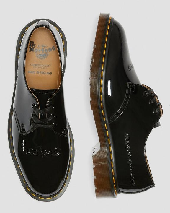 1461 UNDERCOVER PATENT LEATHER SHOES in Black | Dr. Martens 1461 UNDERCOVER PATENT LEATHER SHOES in Black | Dr. Martens