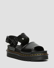 Voss Women s Patent Leather Strap Sandals In Black Dr Martens Voss Women s Patent Leather Strap Sandals In Black Dr Martens