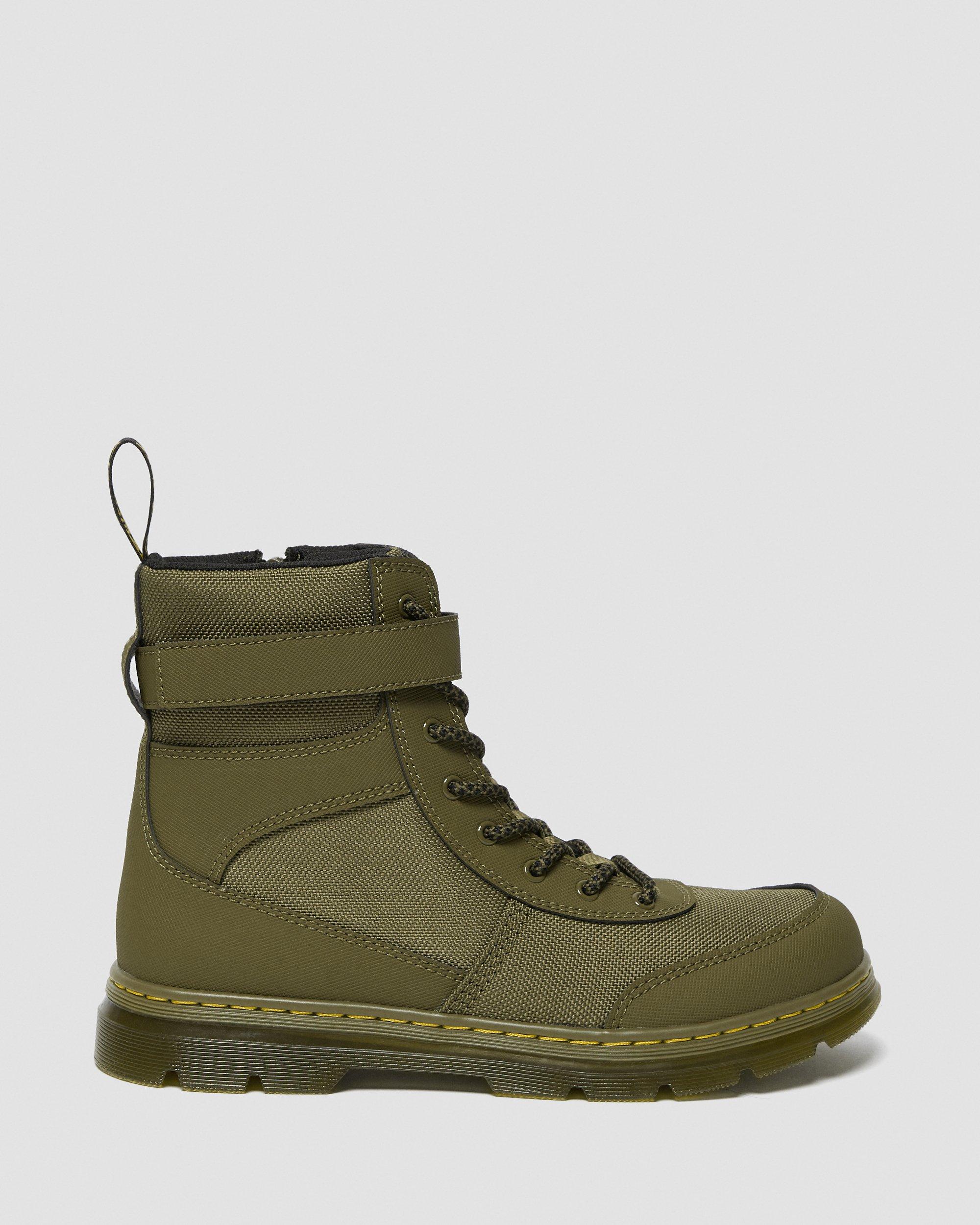 Youth Combs Tech Casual Boots in Olive | Dr. Martens
