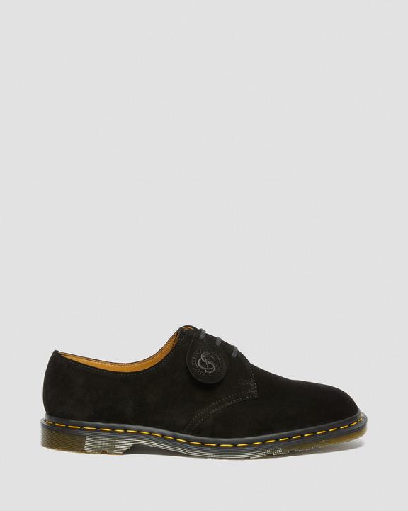 Archie II Made in England Suede Oxford Shoes in Black | Dr Archie II Made in England Suede Oxford Shoes in Black | Dr