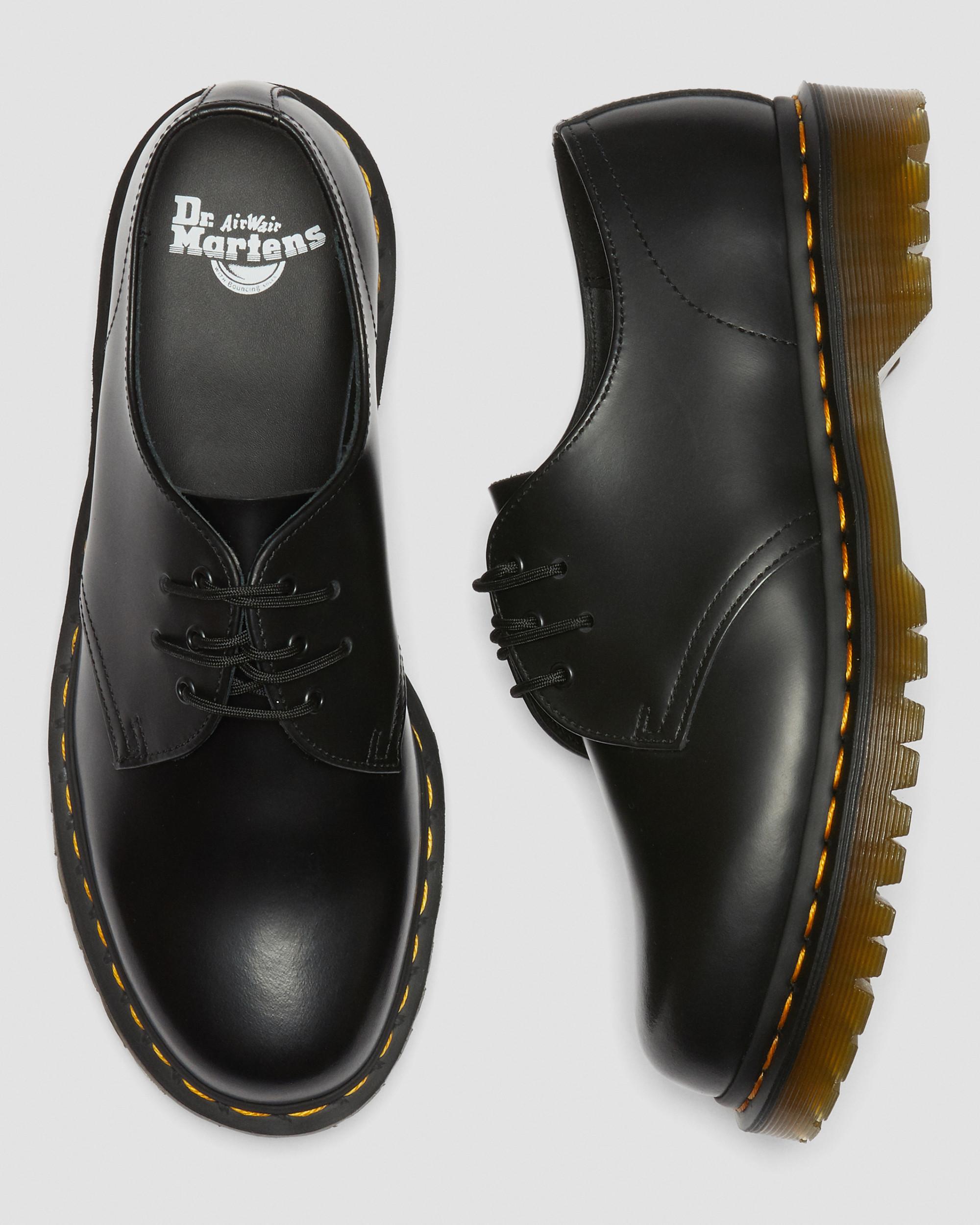 1461 Extreme Lace Leather Oxford Shoes in Black | Dr. Martens
