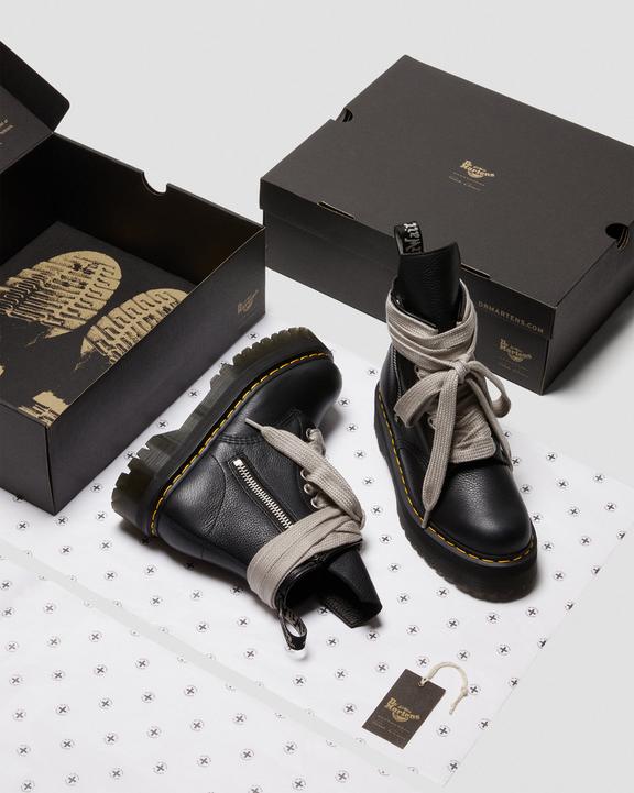 1460 Rick Owens Leather Platform Boots in Black | Dr. Martens 1460 Rick Owens Leather Platform Boots in Black | Dr. Martens
