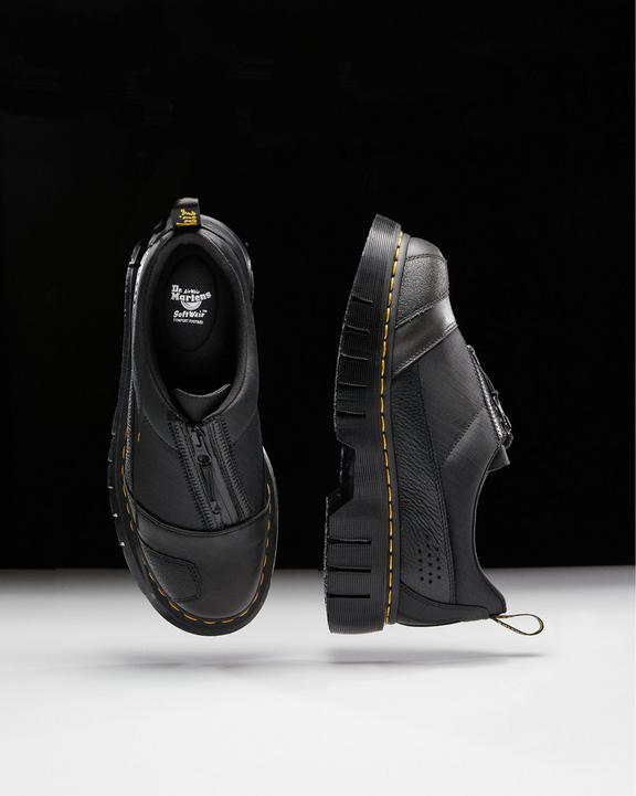 1461 Beta Clubwedge Platform Oxford Shoes in Black | Dr. Martens 1461 Beta Clubwedge Platform Oxford Shoes in Black | Dr. Martens