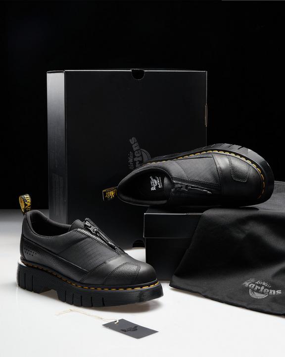 1461 Beta Clubwedge Platform Oxford Shoes in Black | Dr. Martens 1461 Beta Clubwedge Platform Oxford Shoes in Black | Dr. Martens