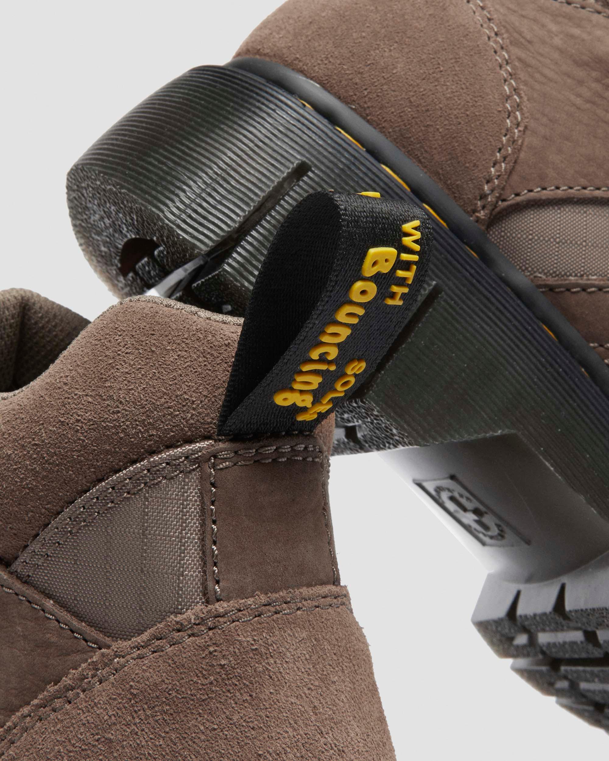 Woodard Tumbled Nubuck ankle boots in Khaki | Dr. Martens