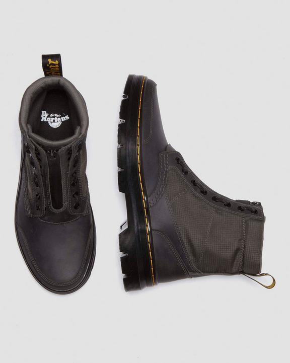 Combs Jungle Zip Casual Boots in Gunmetal | Dr. Martens Combs Jungle Zip Casual Boots in Gunmetal | Dr. Martens