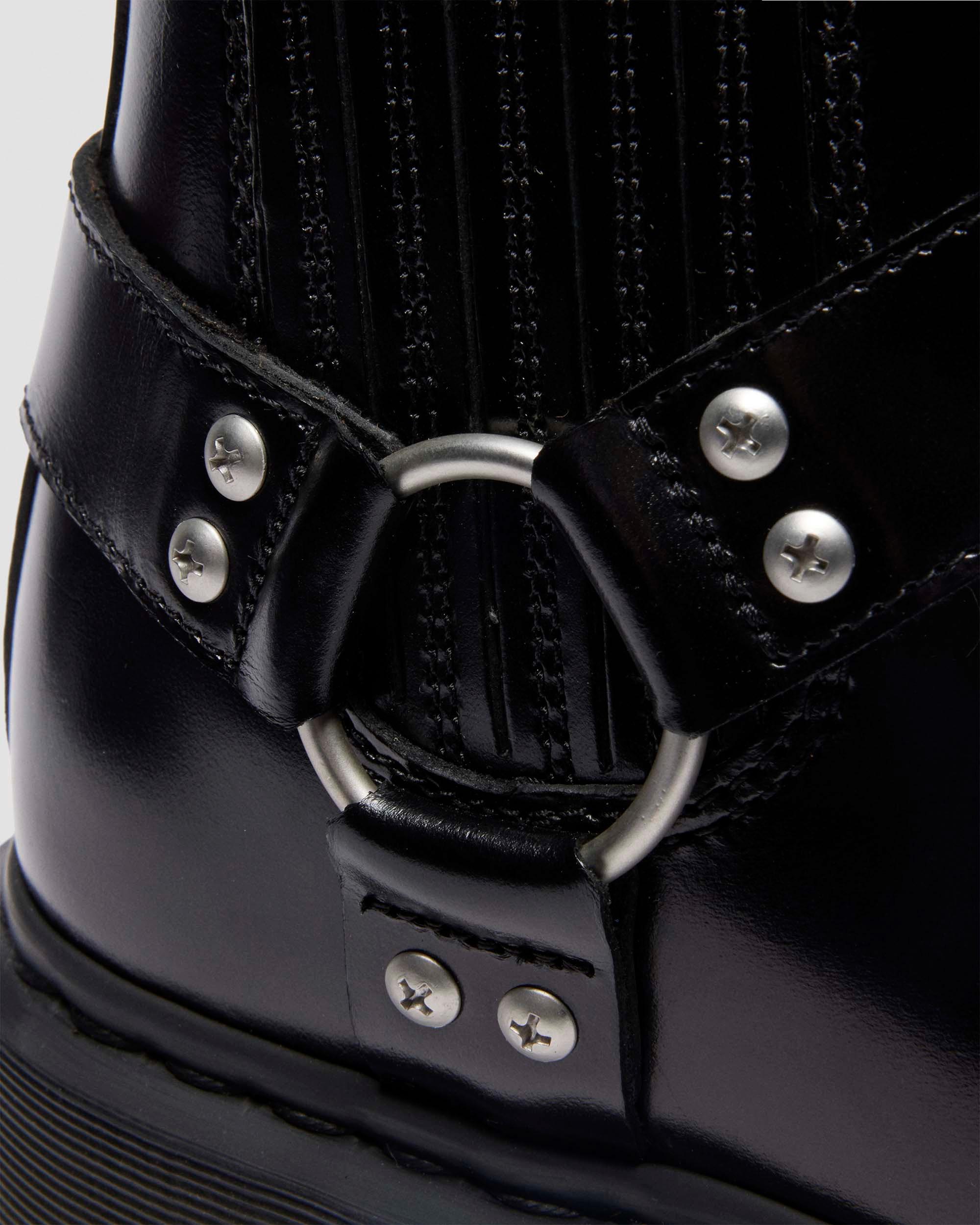 2976 HARNESS ANALINE LEATHER CHELSEA BOOTS in Black | Dr. Martens