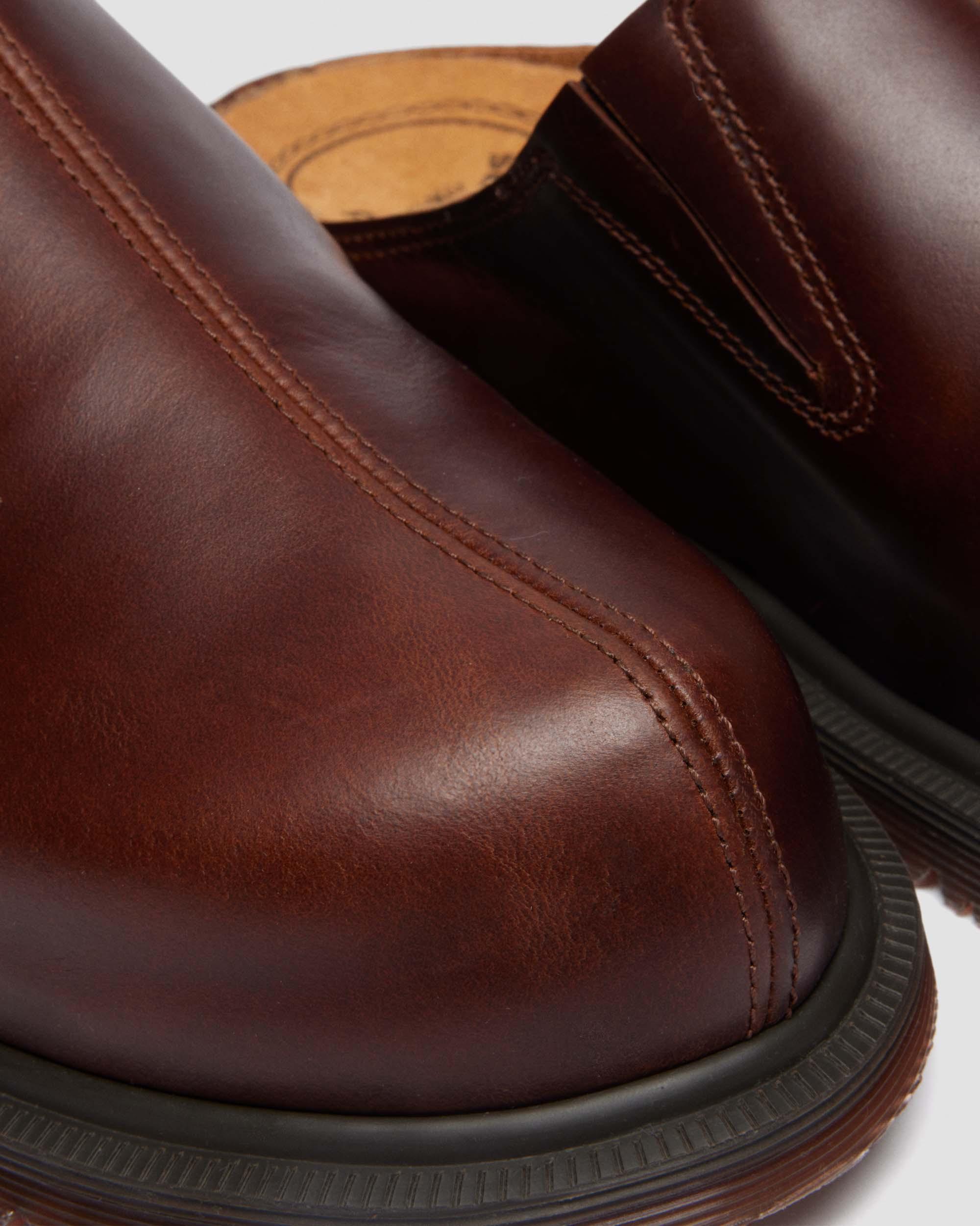 SAN LEATHER MULES in Brown | Dr. Martens