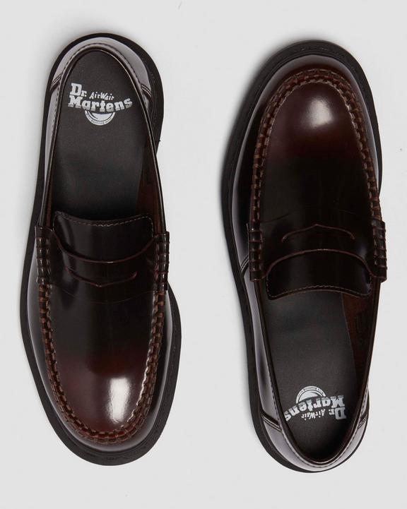 Penton Arcadia leather loafers in Cherry Red Arcadia | Dr Penton Arcadia leather loafers in Cherry Red Arcadia | Dr