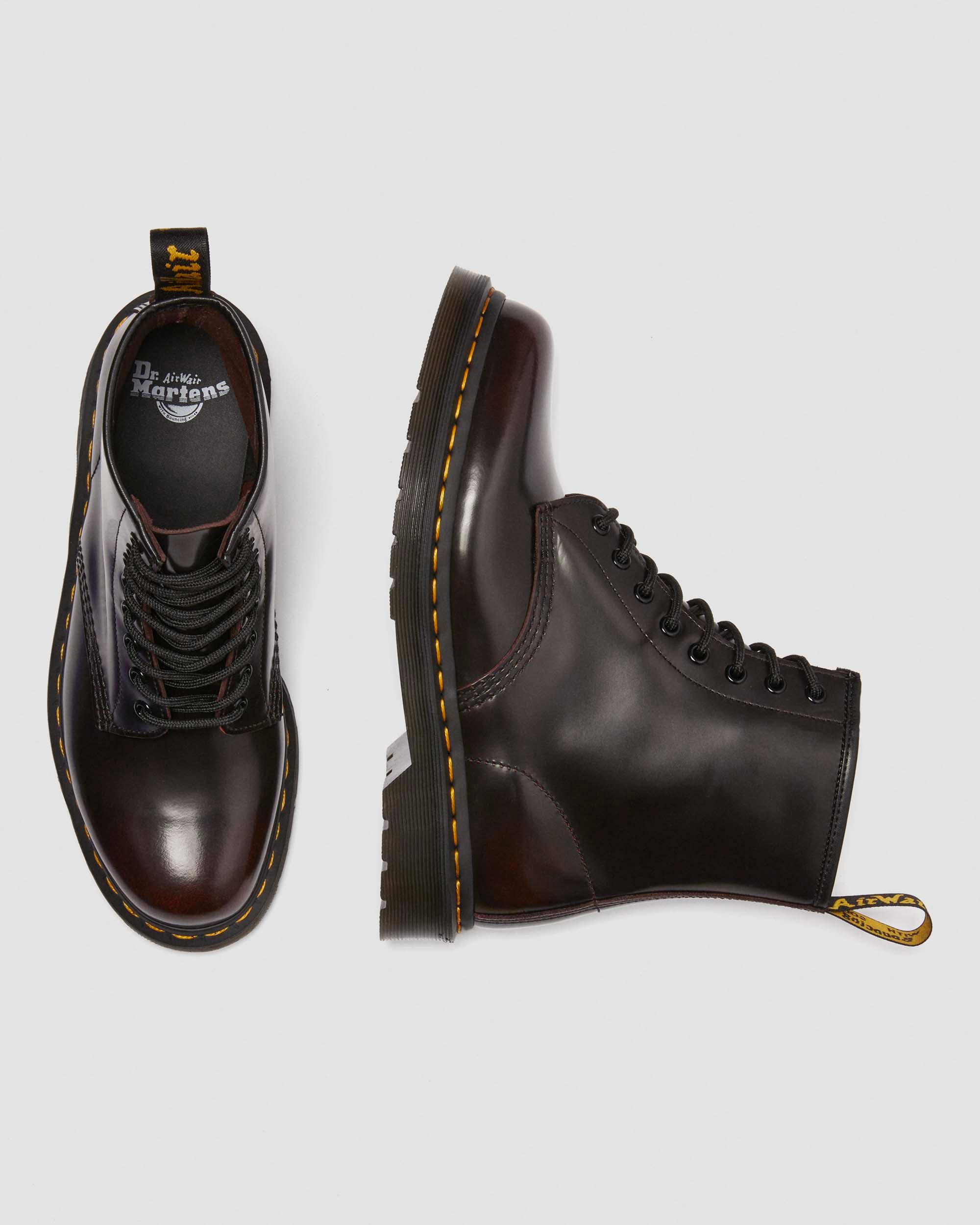 1460 Arcadia Leather Boots in Cherry Red | Dr. Martens