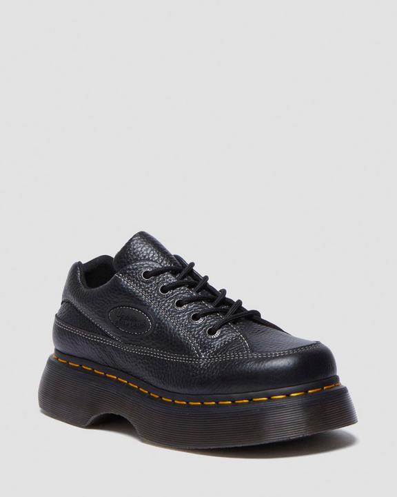 Buzz 5-eye milled nappa leather shoes in Black Milled Nappa Buzz 5-eye milled nappa leather shoes in Black Milled Nappa