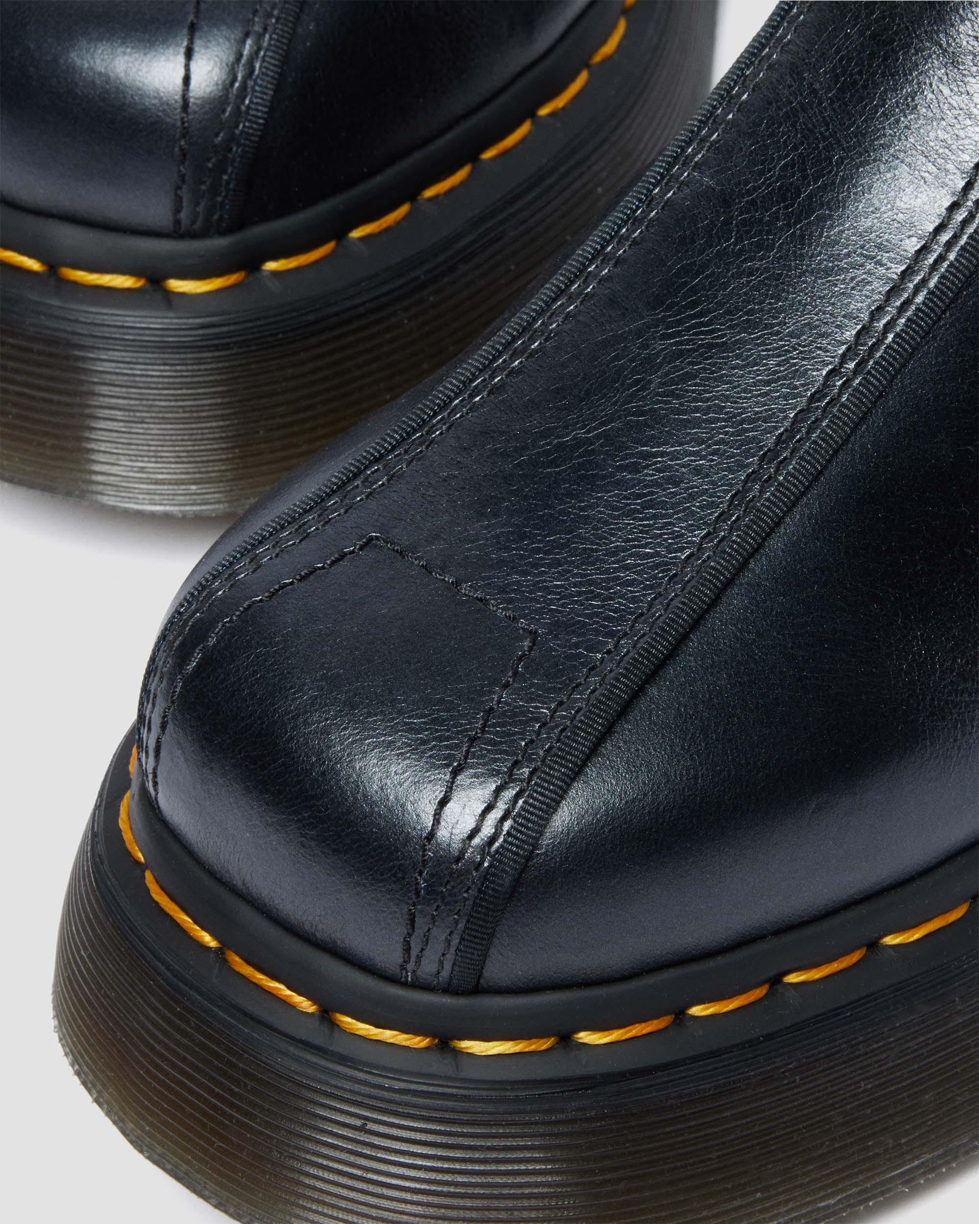 BUZZ HI ECLIPSE LEATHER BOOTS in Black | Dr. Martens