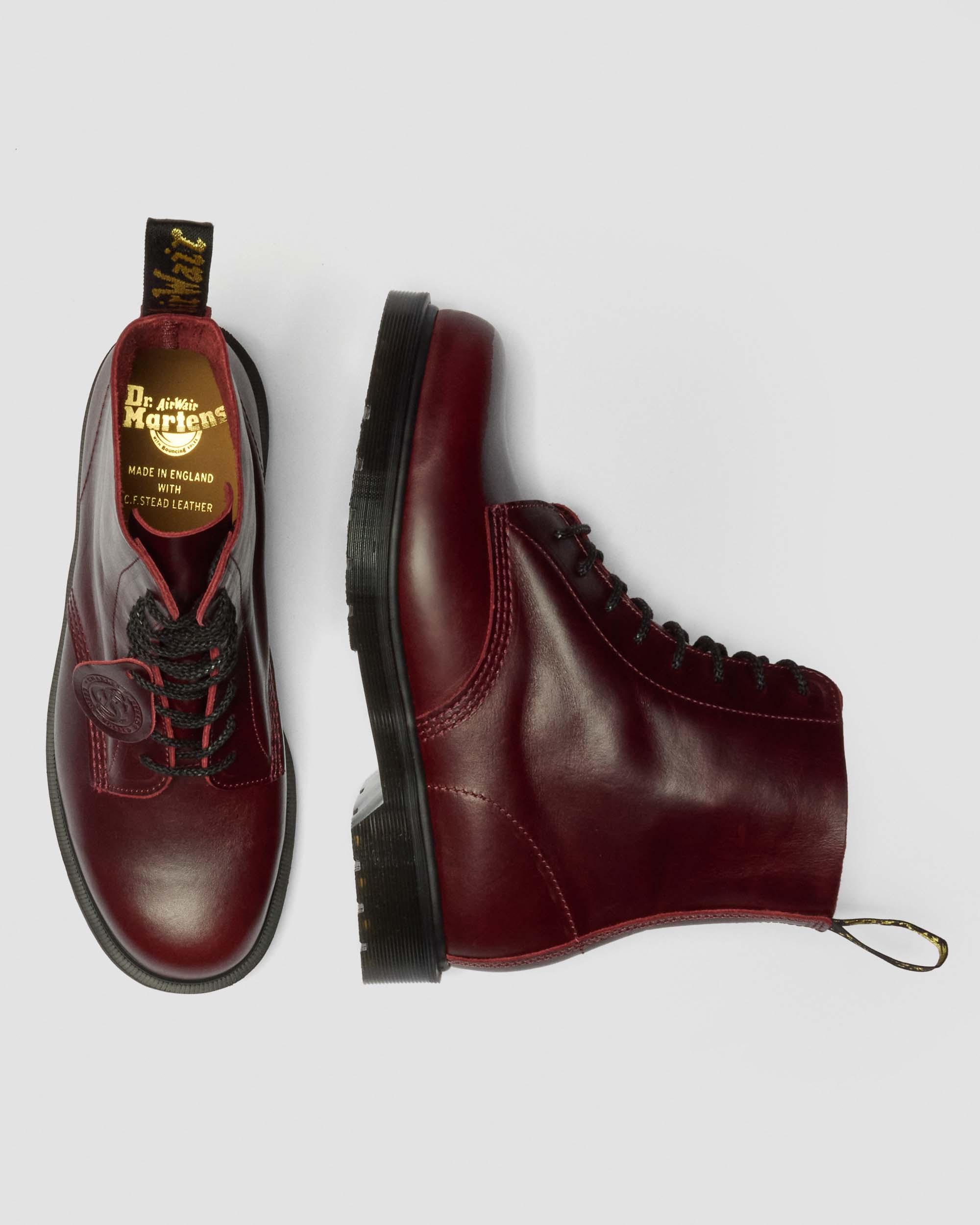 1460 Classic Calf Leather Boots in Burgundy | Dr. Martens