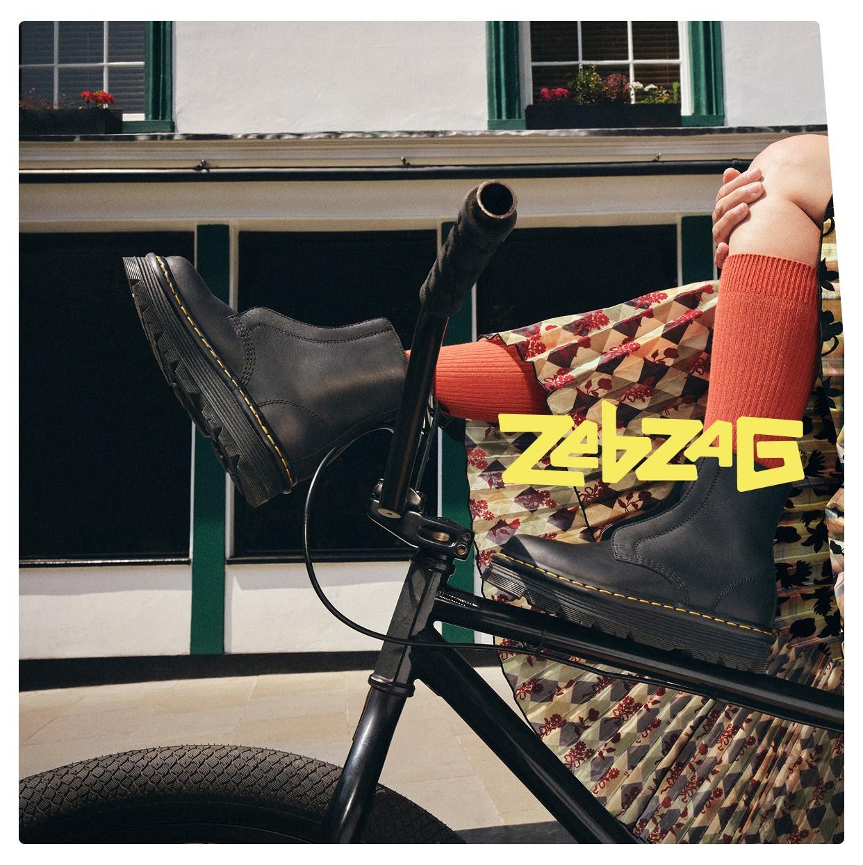 Dr. Martens Zebzag-Sohle