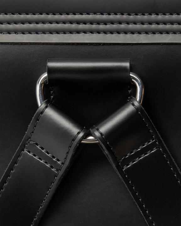 Leather Box Backpack in Black | Dr. Martens Leather Box Backpack in Black | Dr. Martens