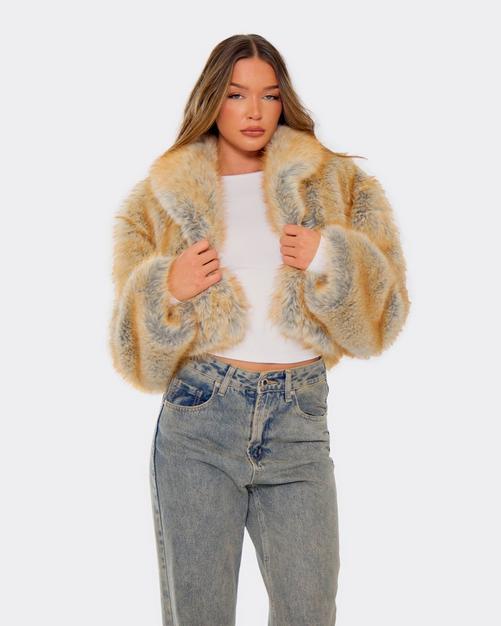 Faux Fur Jackets | Cropped Fur Jackets | EGO