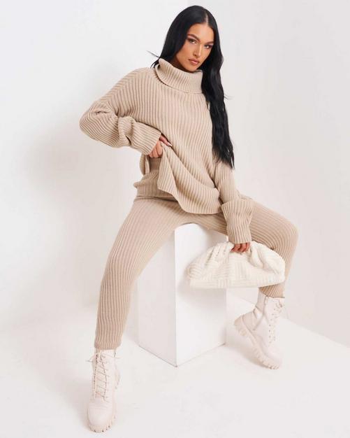 Knitted Trouser Co-ord | Knitted Co-ord Trouser Set | EGO