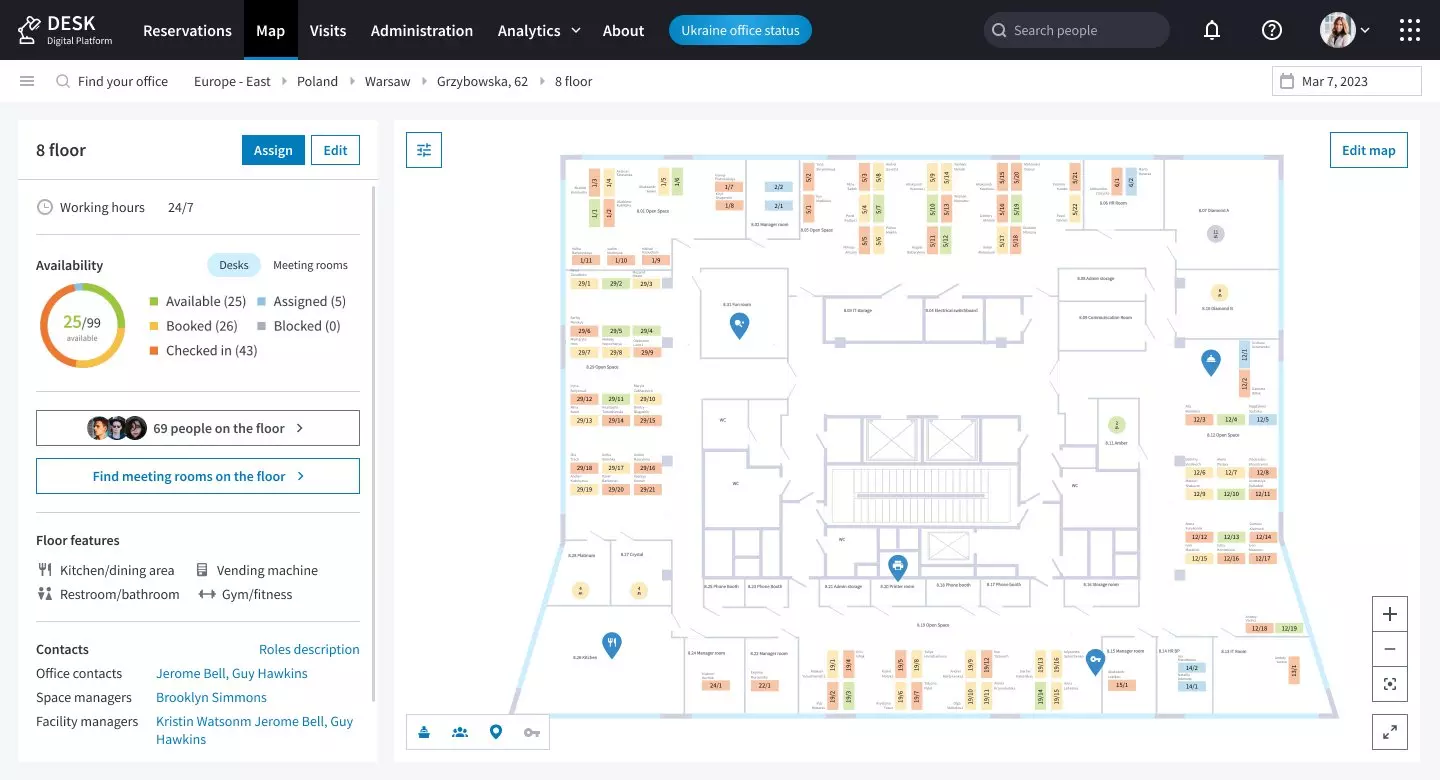 Desk - Office Space Management Software | EPAM SolutionsHub