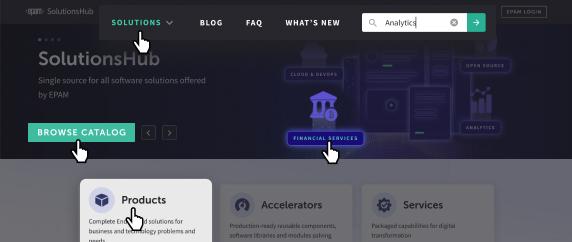 EPAM SolutionsHub | Software Solutions for Digital Business