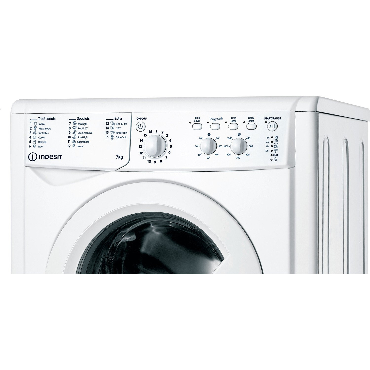 Indesit Washing Machine 7kg Indesit MTWC71252KUK 7kg Load, 1200 Spin