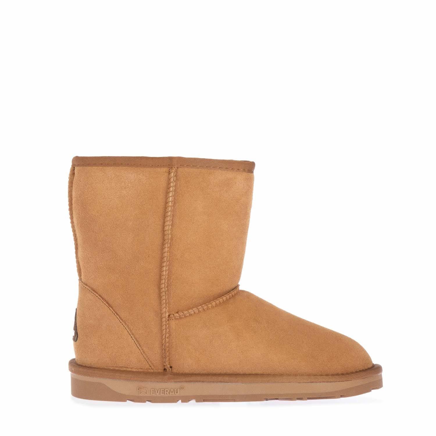 EverAu | Parrot Short Classic Boots | Flat Ankle Boots | USC