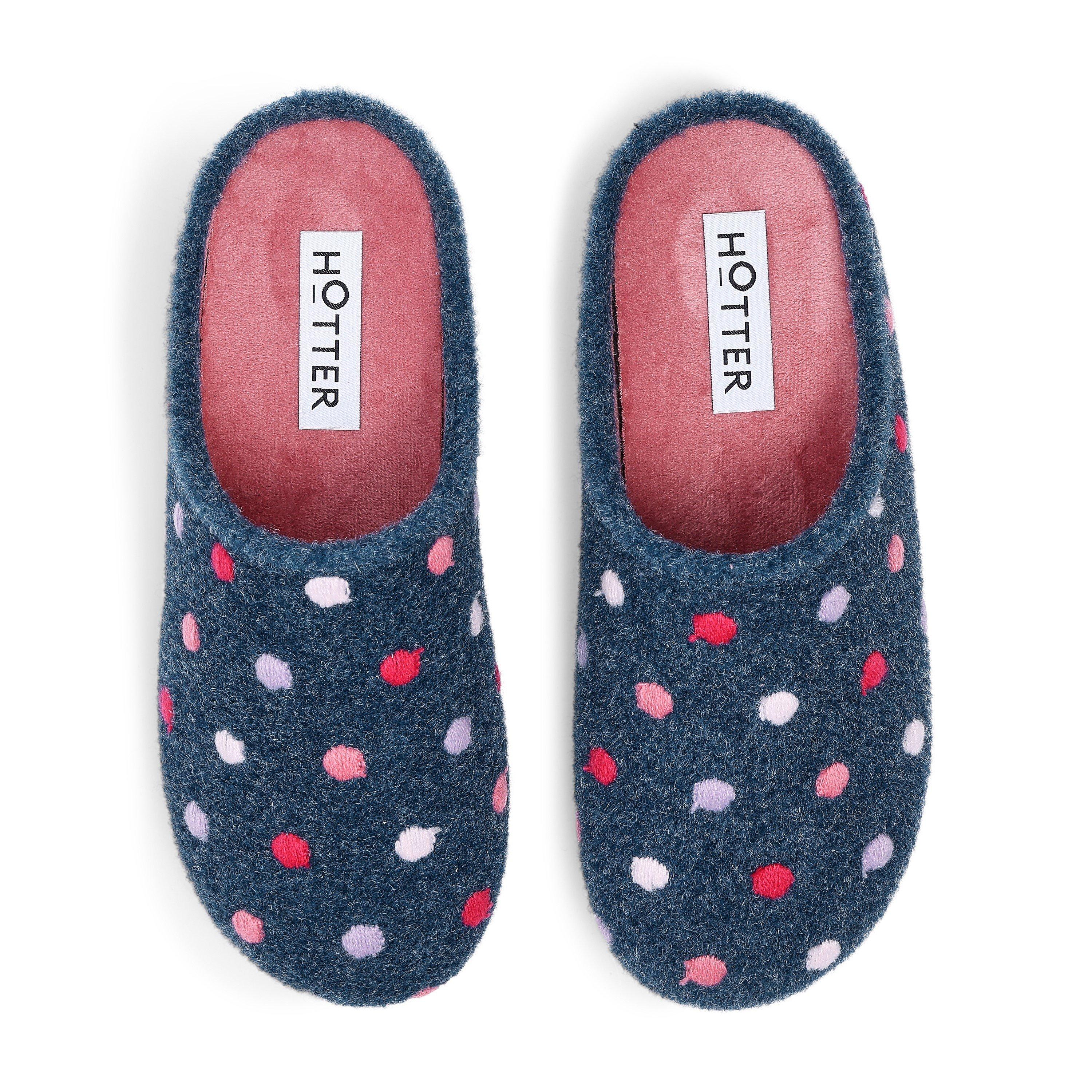 Hotter Dotty Slippers | Sports Direct